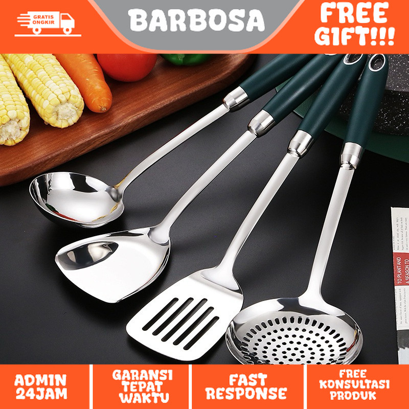 Jual Spatula Sutil Capitan Masak Stainless Steel sendok Makanan Steak ...