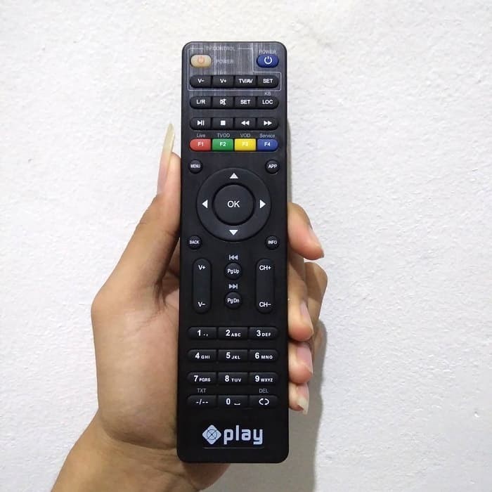 Jual Remote Remot Parabola indihome Play Media Original Asli | Shopee ...