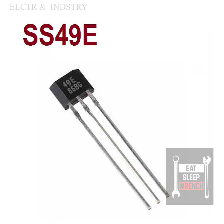 Jual OH49E AH49E SS49E 49E Hall Sensor Hall Effect Sensor Hall Element ...