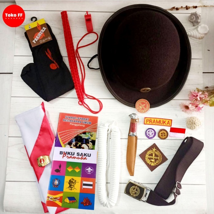 Jual Paket Atribut Perlengkapan Pramuka Penggalang Standar - Putra ...