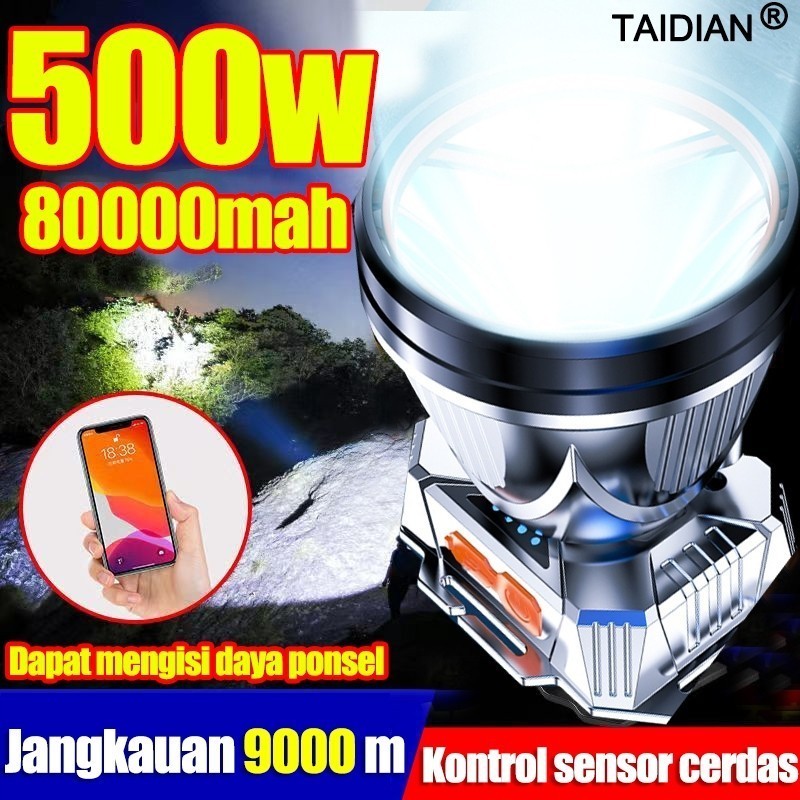 Jual 【COD】LED Headlamp 500Watt Penerangan terus menerus selama 800 jam ...