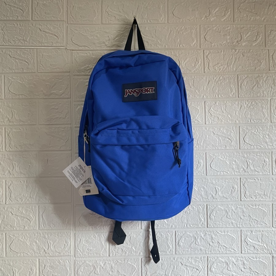 Jual TAS JANSPORT SUPERBREAK BLUE/TAS SEKOLAH | Shopee Indonesia