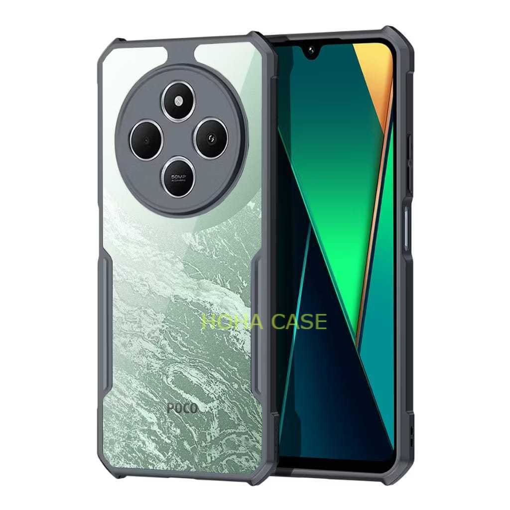 Jual Case Poco C75 Case Fusion Shockproof Armor Slim Transparan ...