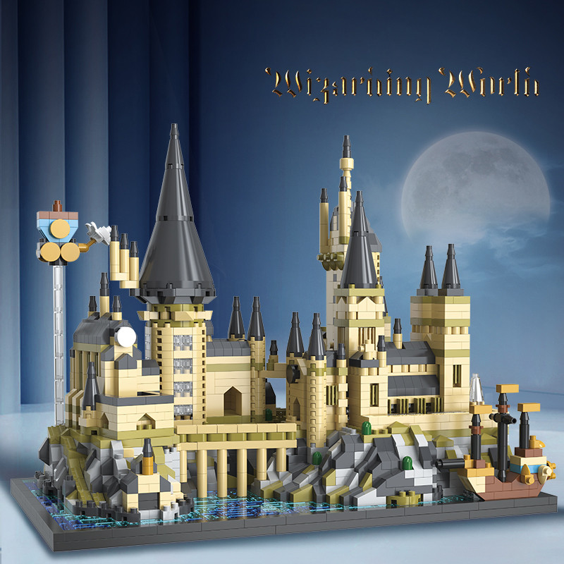 Jual 2700+pcs Magic World Medieval Harry Potter Castle MOC Building ...