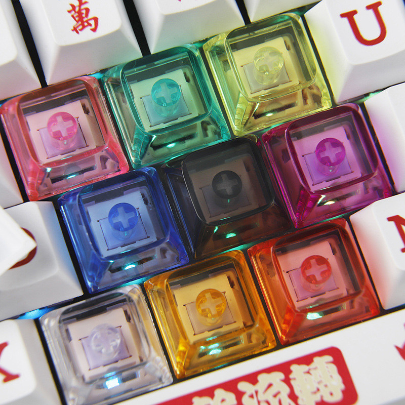 Jual PC XDA 2 Keycaps Mechanical Keyboard Ball Caps Gamer Transparent ...