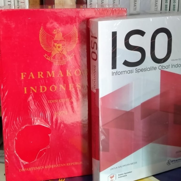 Jual buku set iso volume 53 & farmakope Indonesia edisi 3 | Shopee Indonesia