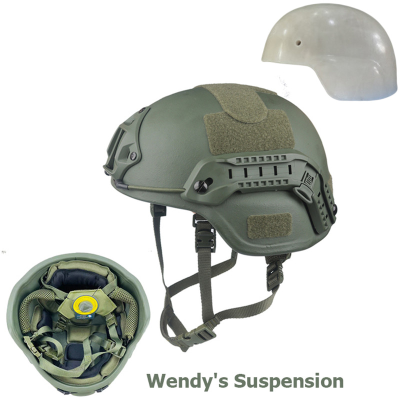 Jual FAST NIJ IIIA High Cut Ballistic Helmet Cut Tactical Ballistic ...