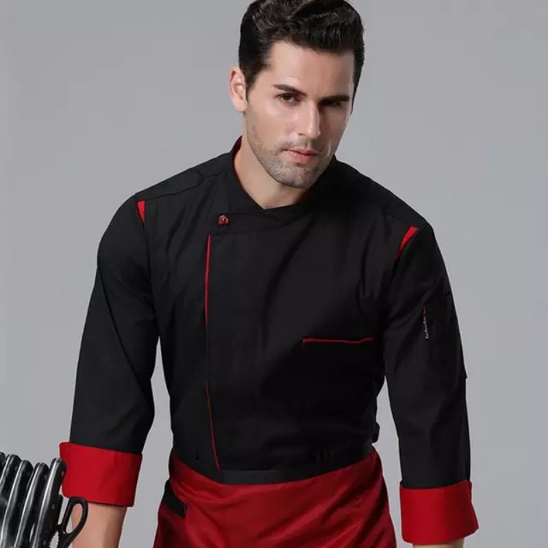 Jual ARM Baju Chef jacket baju koki chef / seragam hotel restoran ...