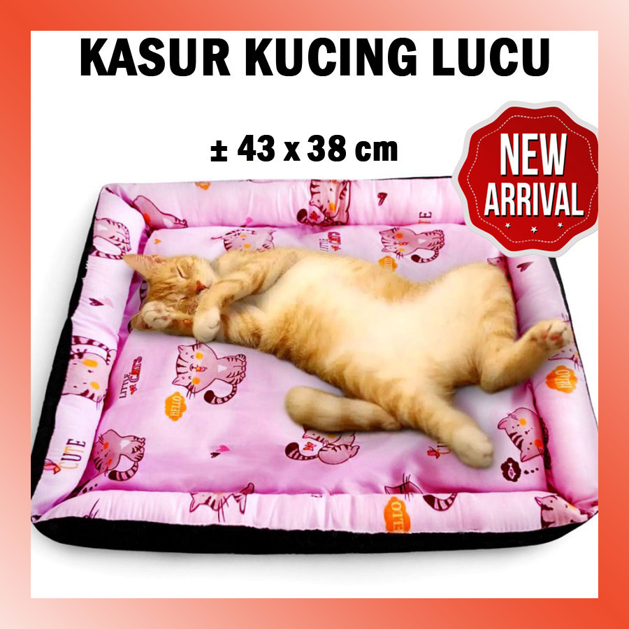 Jual LAMMORO > FH02 Alas Tidur Kucing KOTAK Tempat Tidur Kucing Cat Bed ...