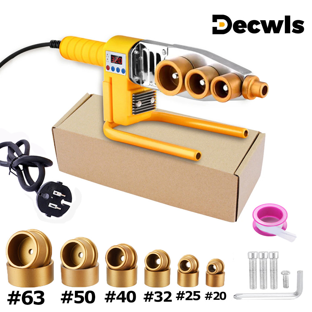 Jual 800/1000W Plastic Pipe Welding Machine 220V Home Professional Hot ...
