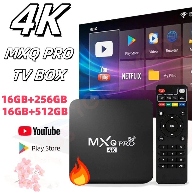 Jual MXQ PRO Android TV Box MXQ Pro dengan Spesifikasi Unggul! 4K HD Smart Set Top Box dengan ...
