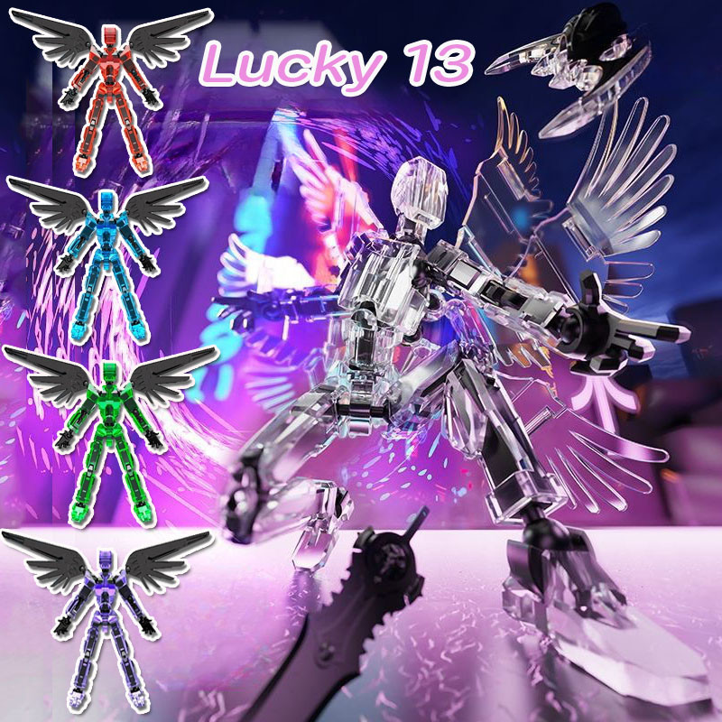 Jual NEW Lucky 13 Action Figure Manekin Cetak 3D Dengan Movable ...