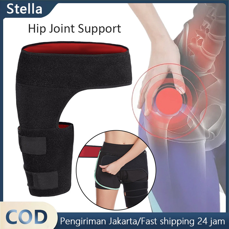 Jual Hip Joint Support Stabilizer Support Strap Hip Support Thigh Brace ...