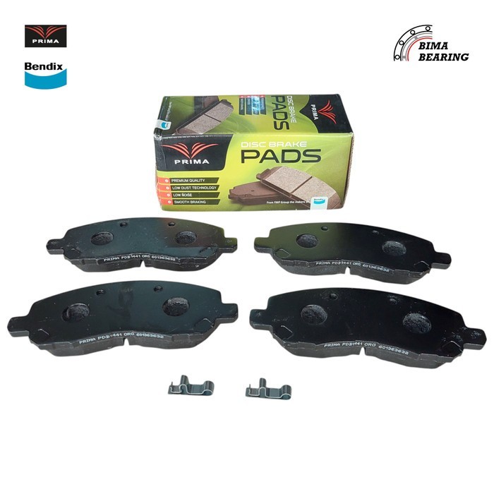 Jual KAMPAS REM DEPAN SET JEEP PATRIOT COMPASS 2007-2017 2.0 2.4 MK74 MK94 BENDIX PRIMA BRAKE ...