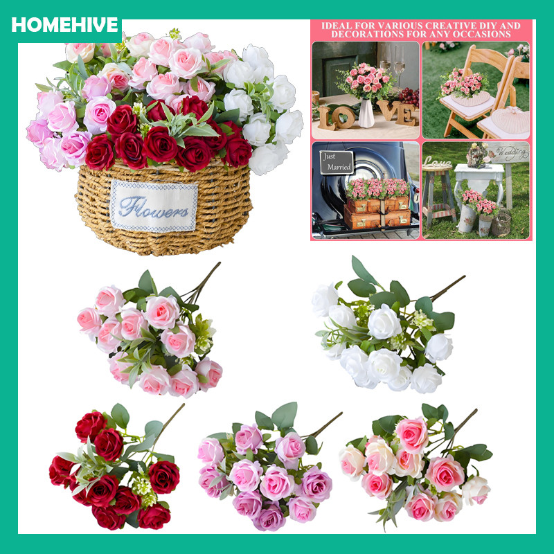 Jual Grosir Termurah Bouquet Bunga BKT 517 AOSI Artifisial Dekorasi ...