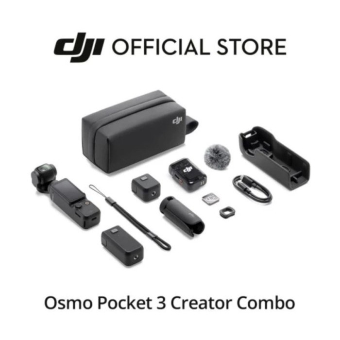Jual DJI Osmo Pocket 3 Creator Combo Garansi Resmi TAM Official Pocket Camera | Shopee Indonesia