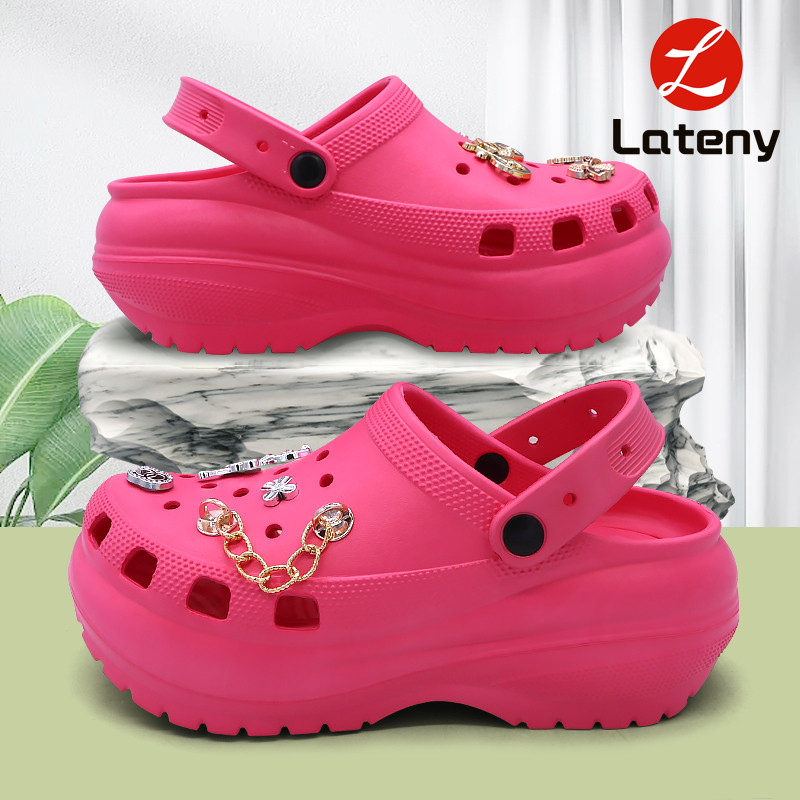 Jual Lateny Sandal Baim Wanita Dewasa Kodok Sandal FUJI Permata Wedge ...