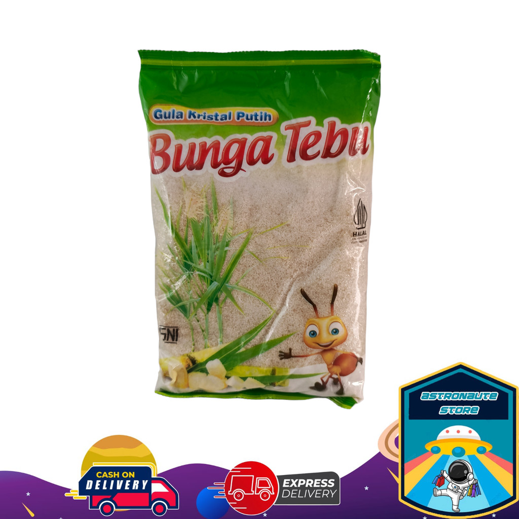 Jual Gula Kristal Putih BUNGA TEBU Premium Kemasan 1Kg Terlaris ...