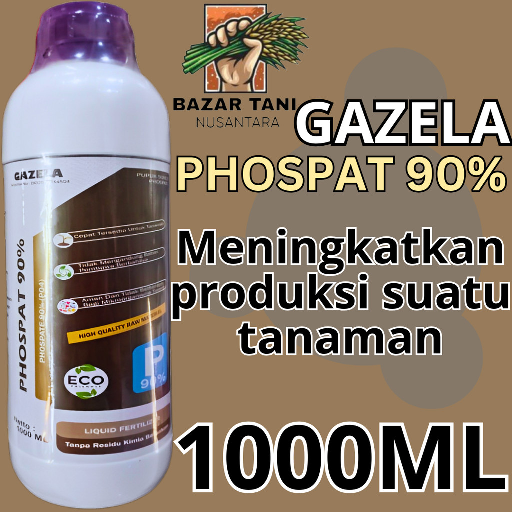 Jual GAZELA PHOSPAT 90% PUPUK SUPER PHOSPATE p2o5 LIQUID FERTILIZER ...
