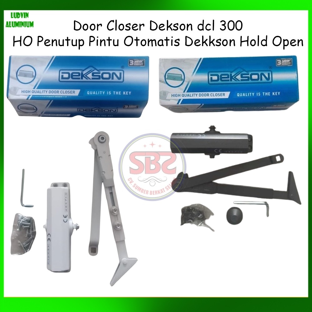 Jual Door Closer DKS HO Brown Door Closer DCL 300 HO Hold Open Dekkson ...