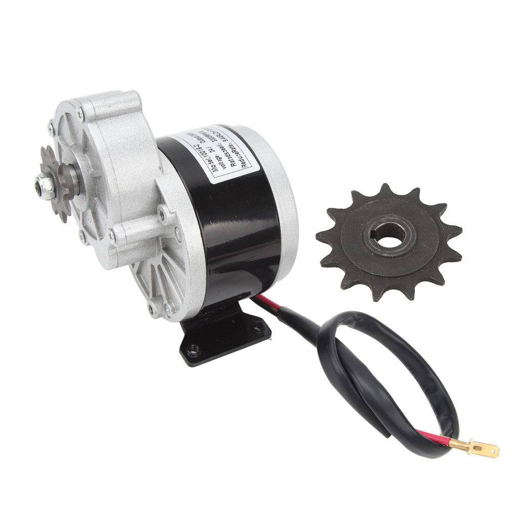Jual Durble E-bike Motor 24 Volt 350 Watt Gear Reduction Electric Motor ...