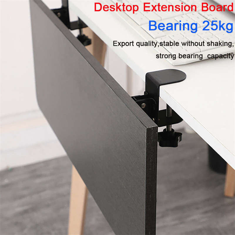Jual DIY Height Sturdy Under Desk Extension Stand Ergonomic Pull Out ...