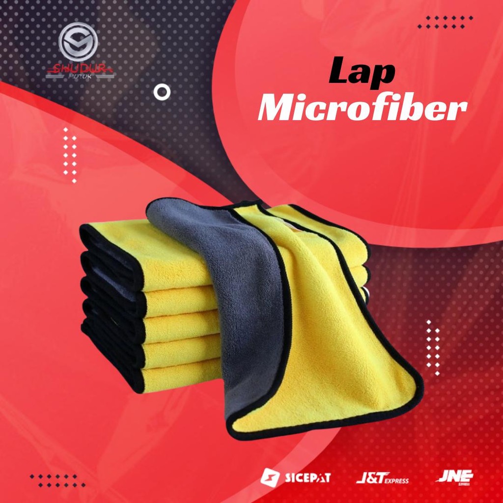 Jual Kain Lap Microfiber High Quality Multifungsi Cocok Untuk Mobil ...