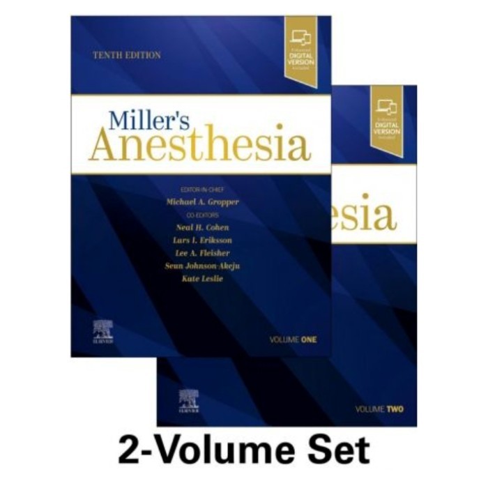 Jual Buku Miller's Anesthesia, 2-Volume Set 10th Edition | Shopee Indonesia