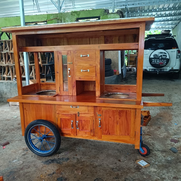 Jual gerobak mie ayam bakso roda tiga | Shopee Indonesia