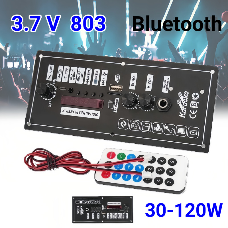 Jual 30-120W Amplifier Board 3.7V Papan Decoder Amplifier Audio ...