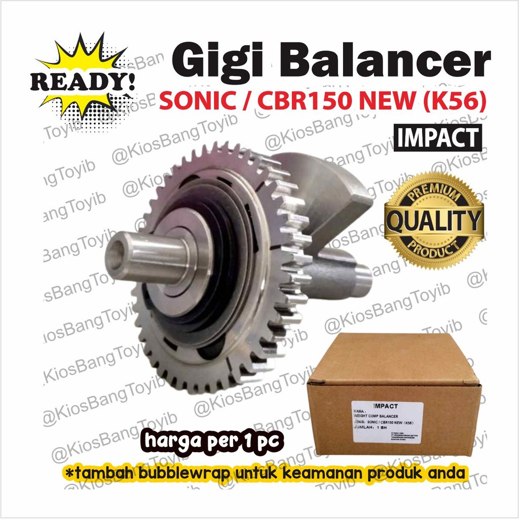 Jual Gigi Balancer Honda SONIC CBR150 CB150R CB 150R NEW (K56) Impact ...