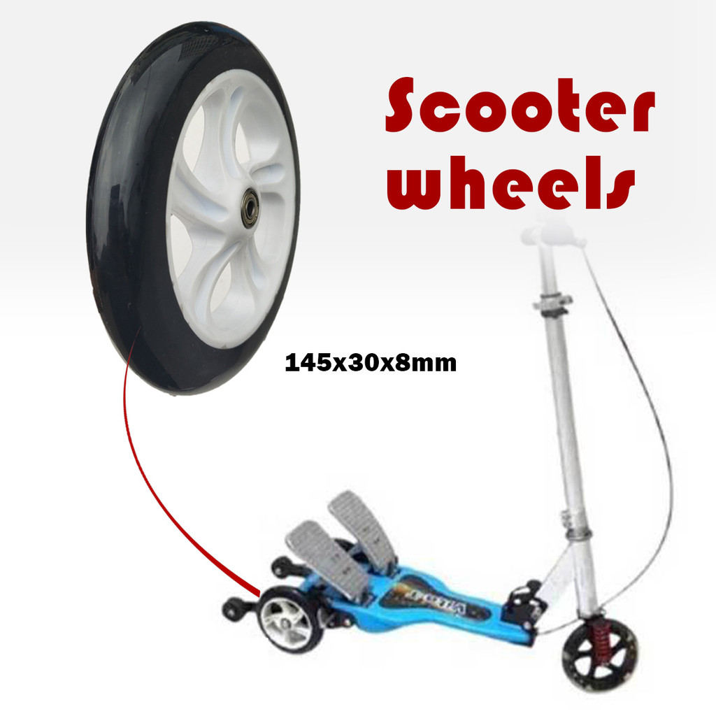 Jual Roda Ban Sekuter injak Roda Pedal Injak Otoped Bahan Karet Awet ...