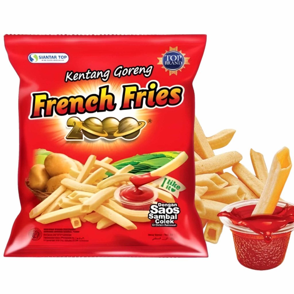 Jual FRENCH FRIES 2000 PREMIUM 130GR | Shopee Indonesia