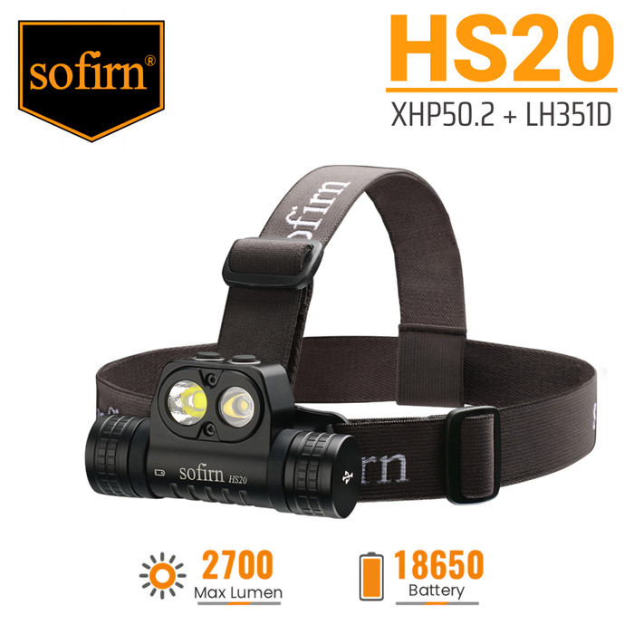 Jual SOFIRN HS20 SENTER LED KEPALA CREE XHP50.2 XHP50B 2700 LUMENS ...