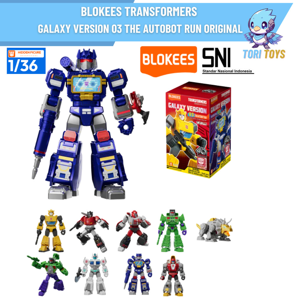 Jual Blokees Transformers Galaxy Version Vol 3 GV03 Transformers The ...