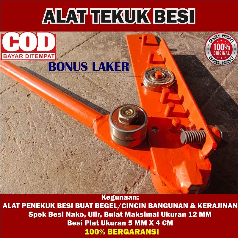 Jual DK89MC (TERBARU) ALAT TEKUK BESI Penekuk Besi Begel Cakar Ayam ...