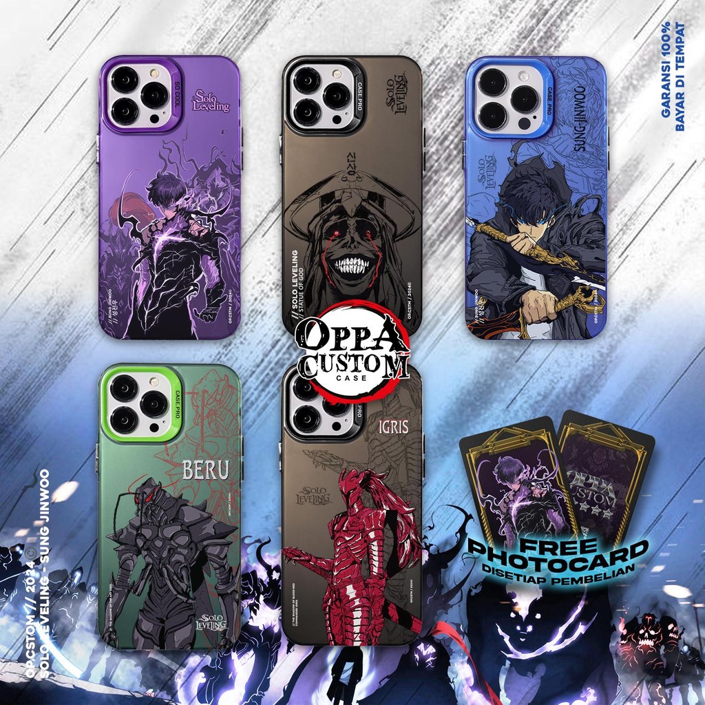 Jual SOFTCASE Premium Laser Matte Hard Casing HP CASE ANIME SOLO ...