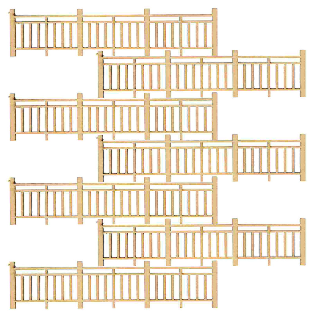 Jual 8 Pcs Garden Decoration Mini Fence Prop Small Model Picket ...