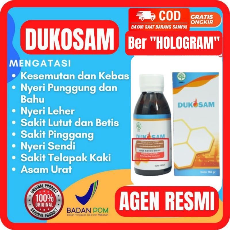 Jual DUKOSAM ASLI 100% Madu DUKOSAM ORIGINAL Madu Atasi Asam Urat ...