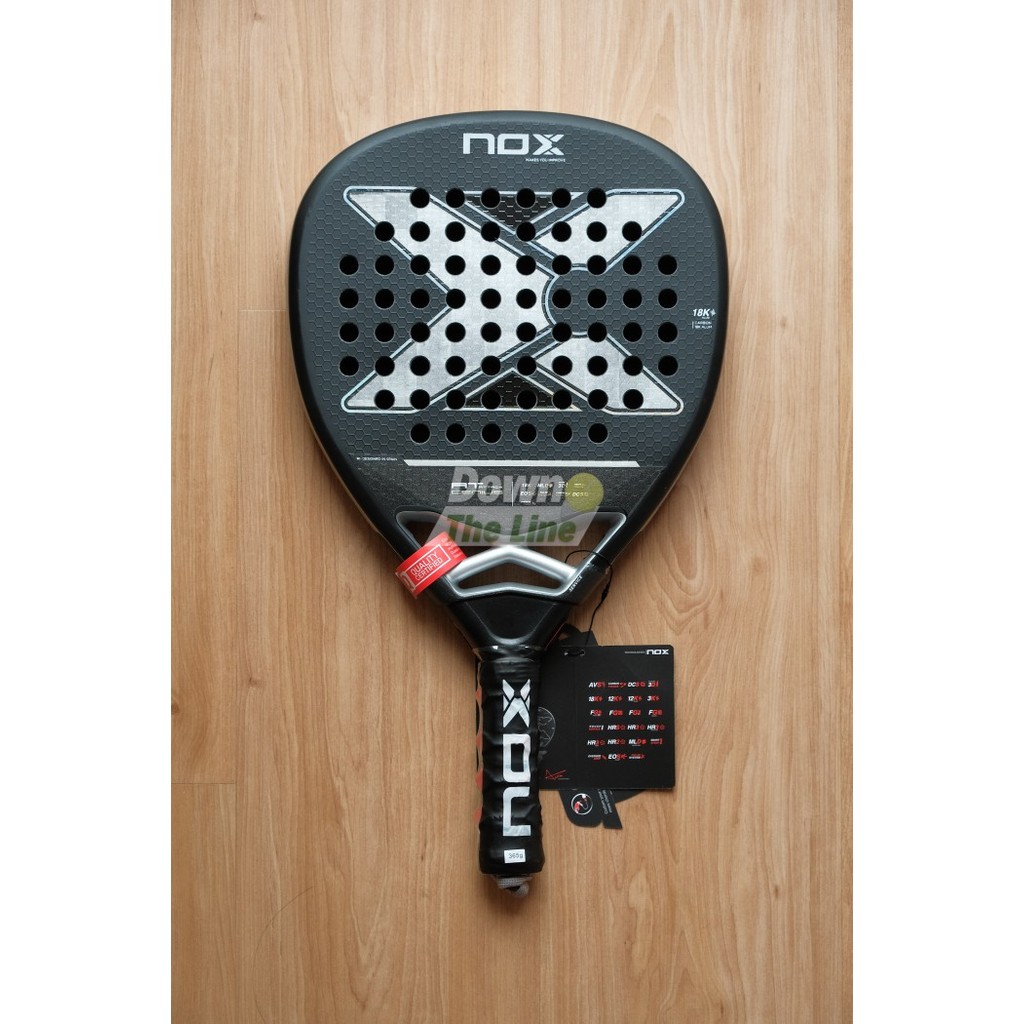 Jual Raket Padel Nox AT Luxury Attack 18K 2024 Agustin Tapia | Shopee ...