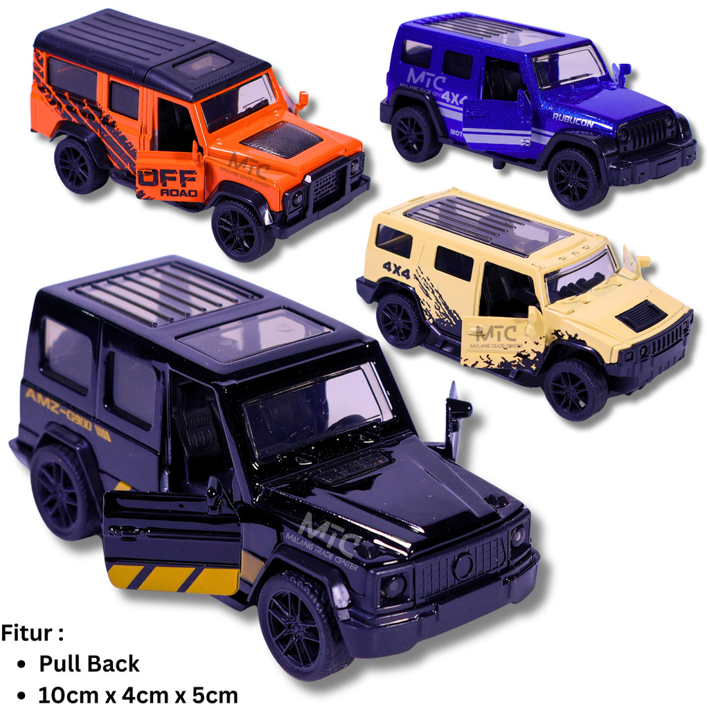 Jual Diecast Jeep Hardtop Toyota Land Cruiser FJ40 Ford Raptor Mercedes ...