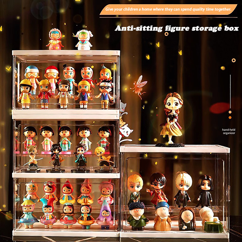 Jual acrylic display Action Figure Patung Kecil Storage Organizer ...