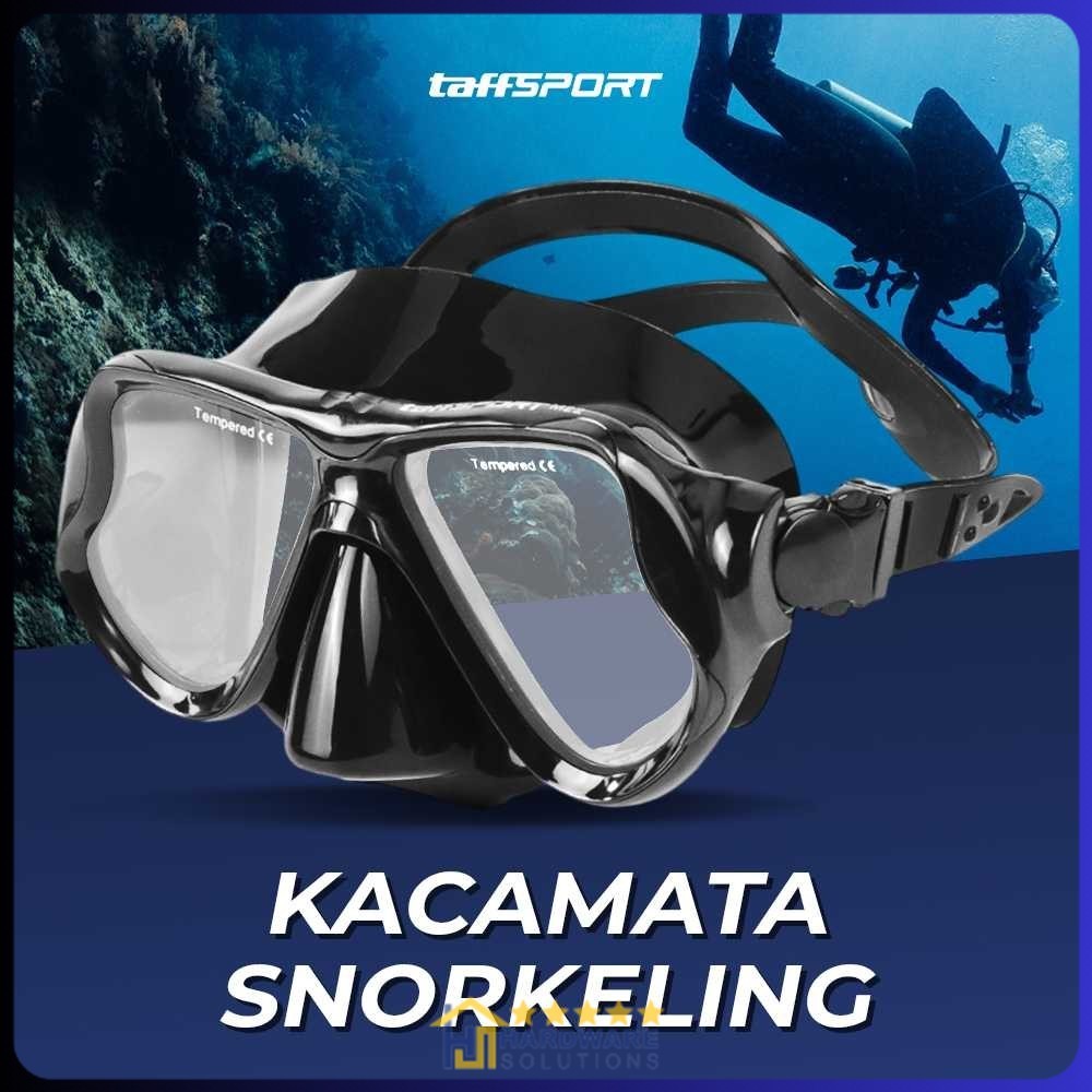 Jual TaffSPORT Kacamata Selam Scuba Diving Snorkeling - M22 | Shopee ...