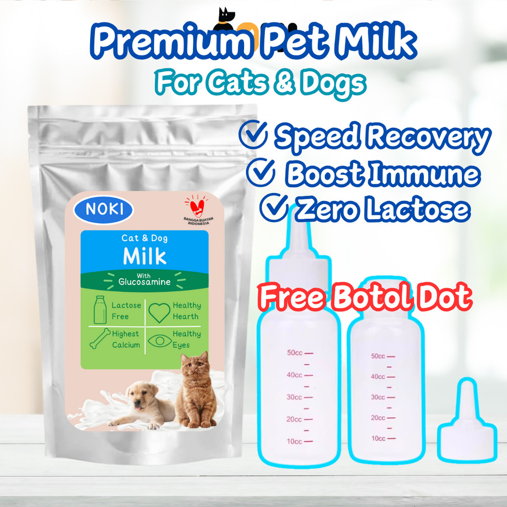 Jual [FREE BOTOL DOT] 100GR DOT KUCING + SUSU KUCING BARU LAHIR PAKET ...