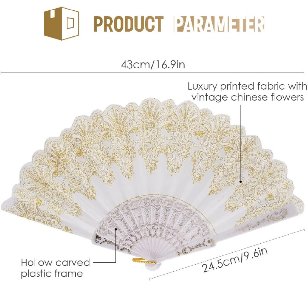 Jual Kipas China Lipat Seni Tari Cina Tradisional Kipas Souvenir Dekor ...