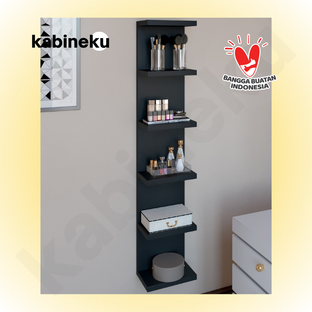 Jual Rak Dinding Serbaguna Sudut Tempel Pojok Susun Dapur Kayu Shabby ...