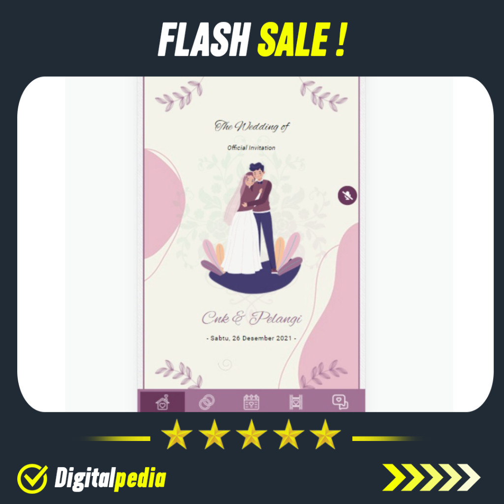 Jual Source Code Software Undangan Online Digital Website - Aplikasi Undangan Pernikahan ...