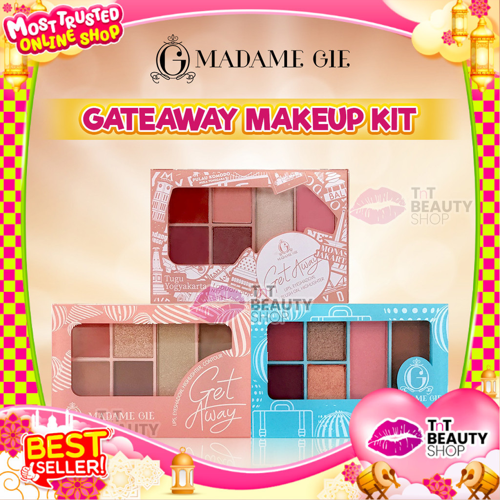 Jual Madame Gie Getaway Make Up Kit - Make Up Face Pallete | TnT Beauty ...