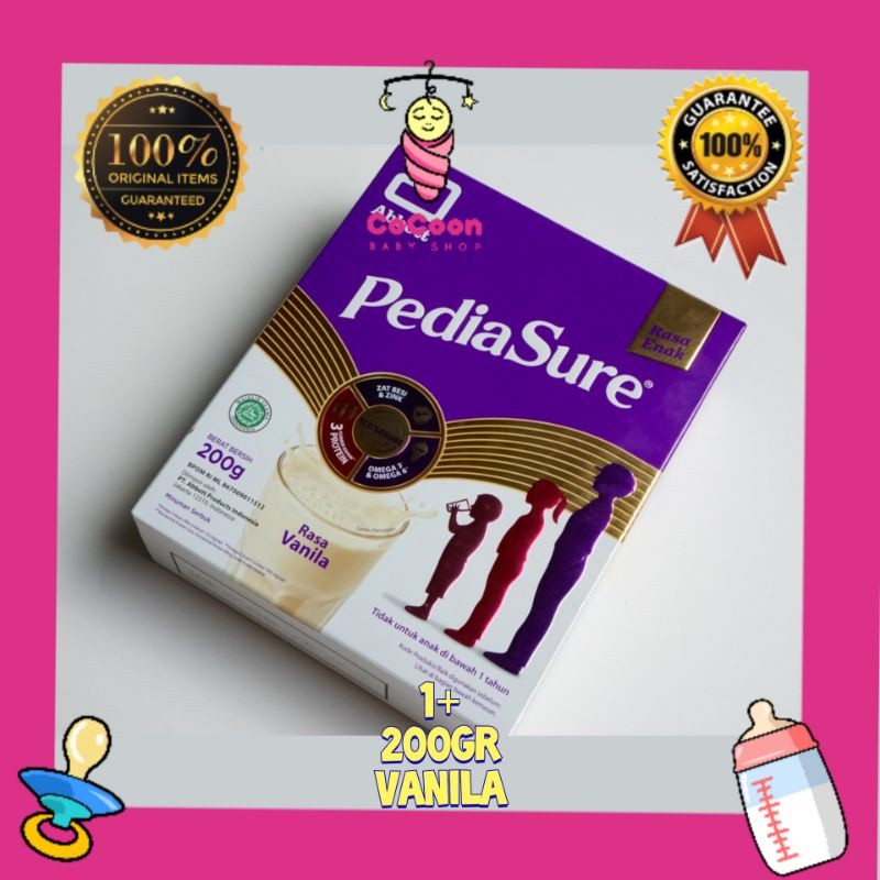 Jual Susu Formula Anak Abbot Pediasure Triplesure 200 gr Vanila 1-10 tahun | Shopee Indonesia