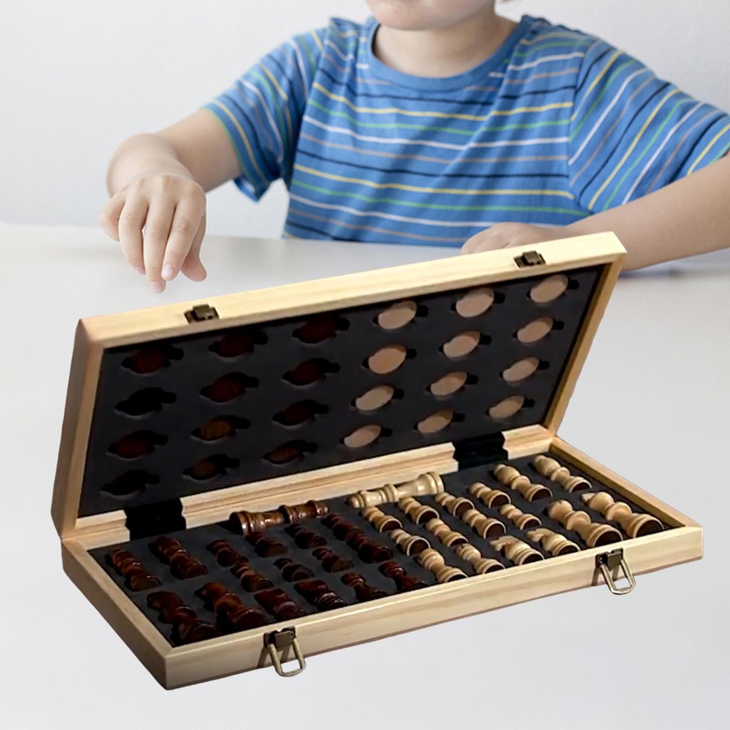 Jual Chess Set Chess and Checkers Set Family Games Educational Games ...